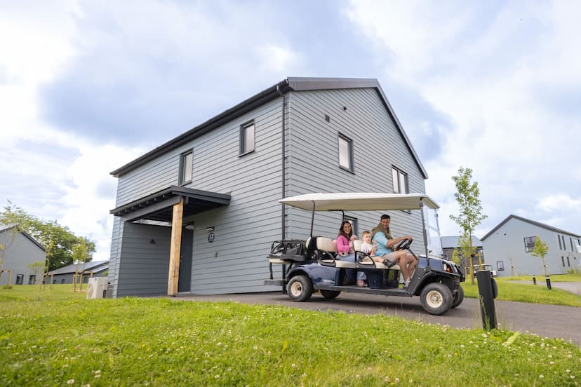 6 seater Buggy Hire | Resort Transport | Bluestone Wales